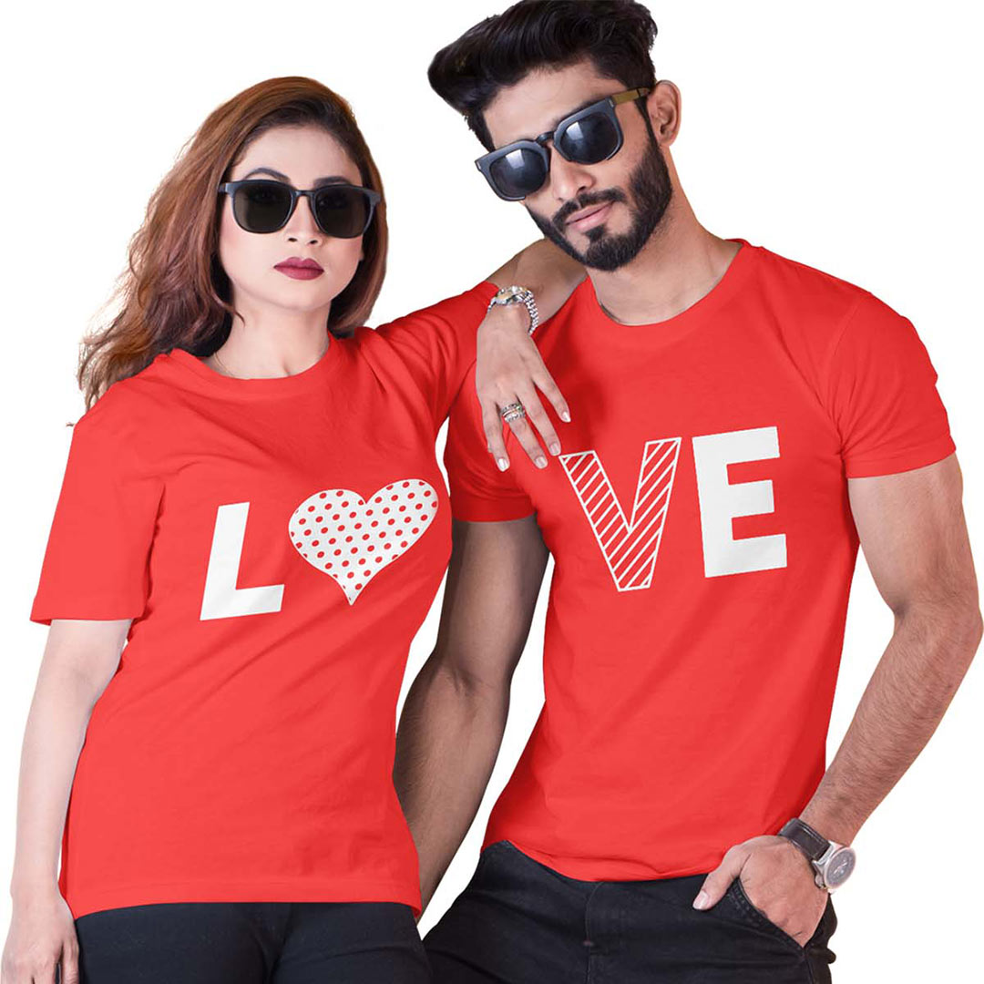 Love Couple T-Shirt – Dudeme