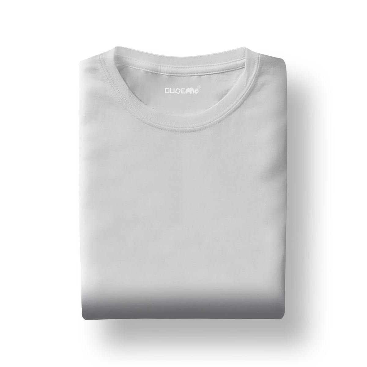 Half White Half Sleeve T-Shirt - DudeMe – Dudeme